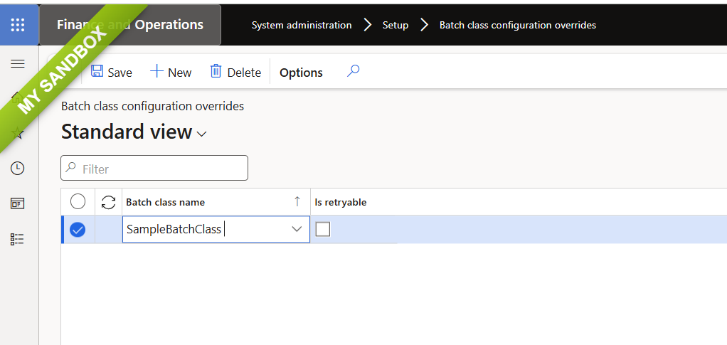 Batch class configuration overrides – D365F&O - 365 Community Online