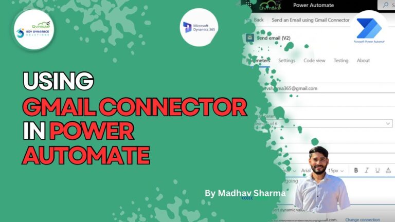 Using Gmail Connector in Power Automate – Step-by-Step Guide - YouTube ...