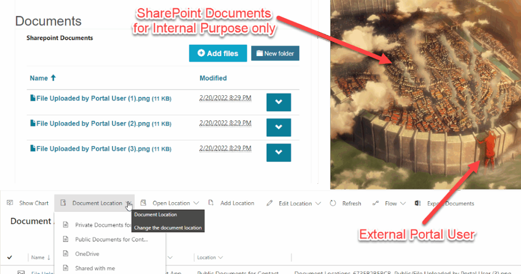 Managing Public SharePoint Documents for Power Apps Portal and Internal Documents Using Cloud ...