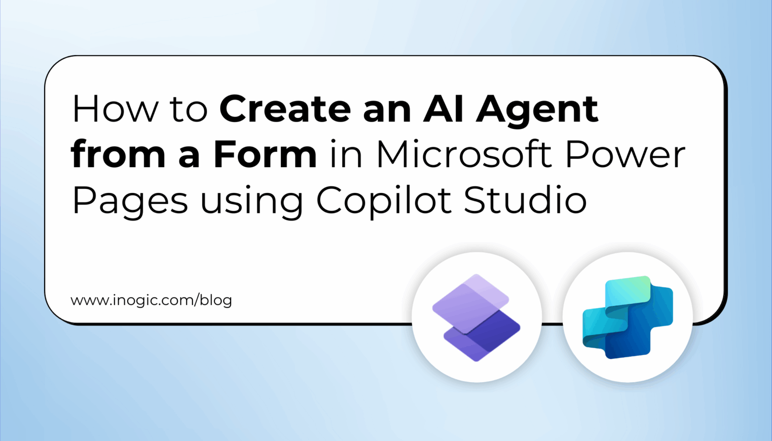 How to Create an AI Agent from a Form in Microsoft Power Pages using Copilot Studio - 365 ...